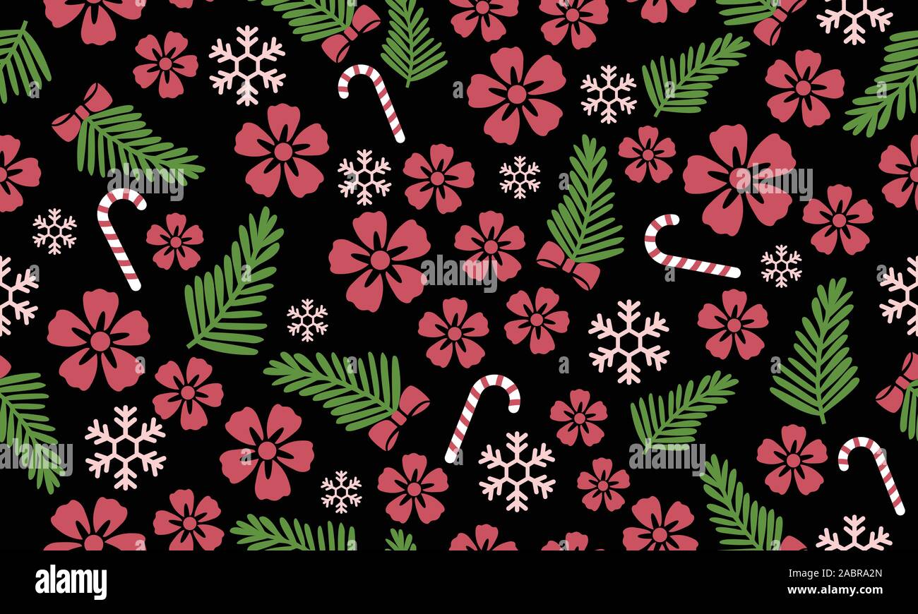 Drawing floral pattern, template for red flower Stock Vector Image ...