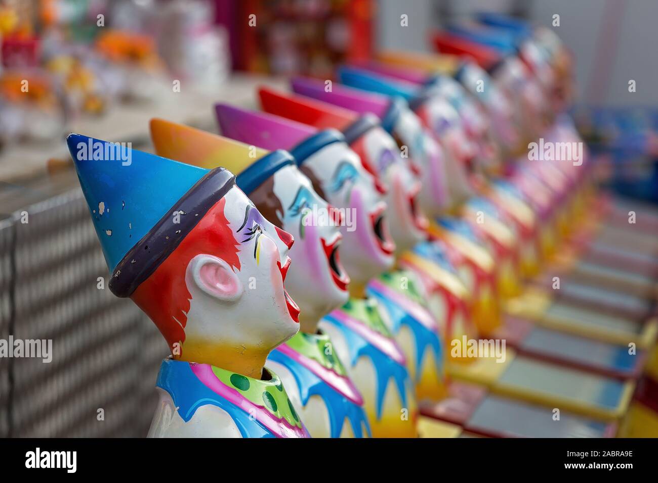 Sideshow clown open mouth hi-res stock photography and images - Alamy