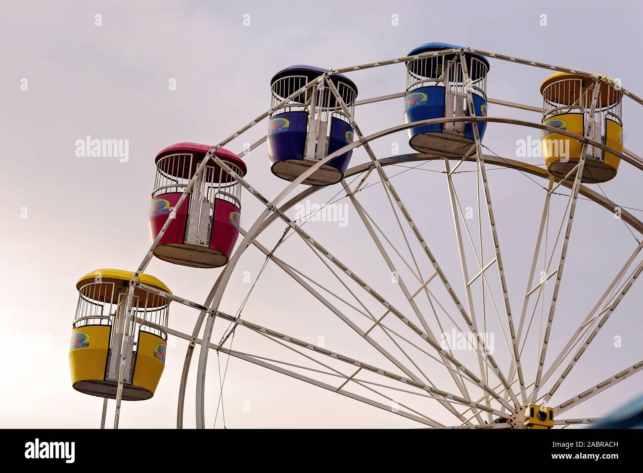 Empty amusement ride seats hi-res stock photography and images - Alamy