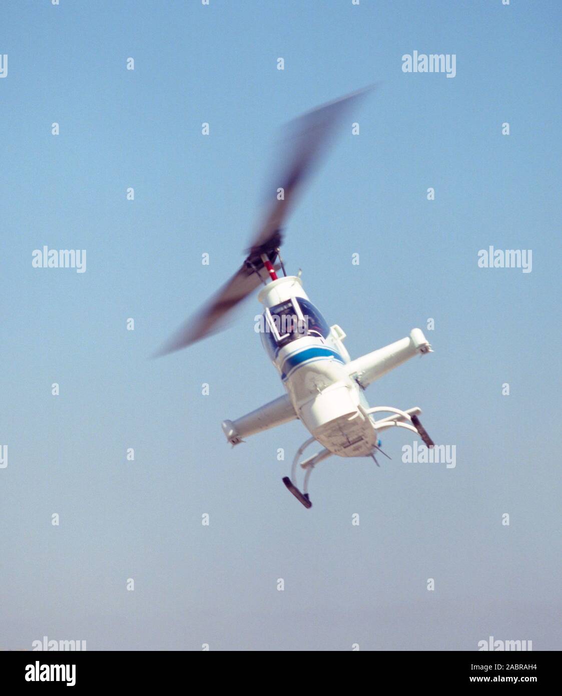 Cobra AH-1G (NASA-736) helicopter hovering on Ames ramp Stock Photo - Alamy