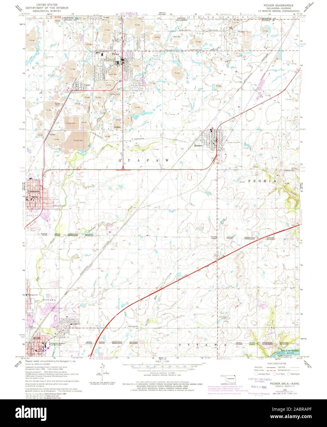 Picher oklahoma hi-res stock photography and images - Alamy