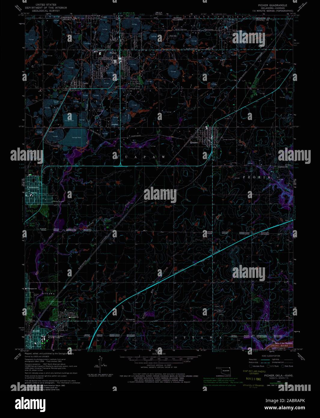 Picher oklahoma hi-res stock photography and images - Alamy