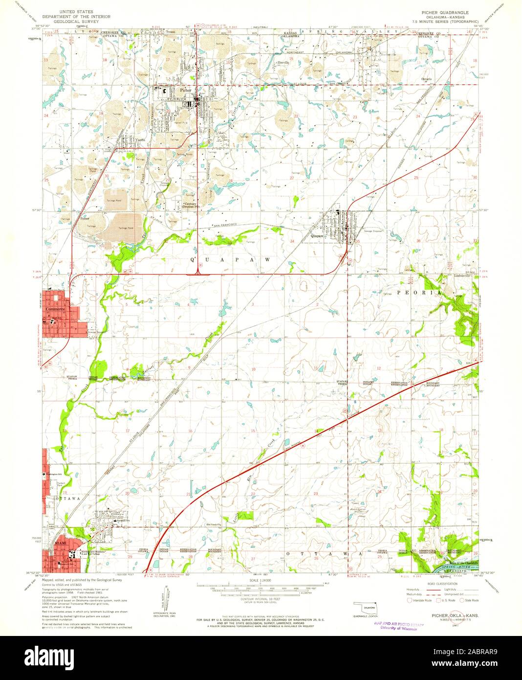 Picher oklahoma hi-res stock photography and images - Alamy