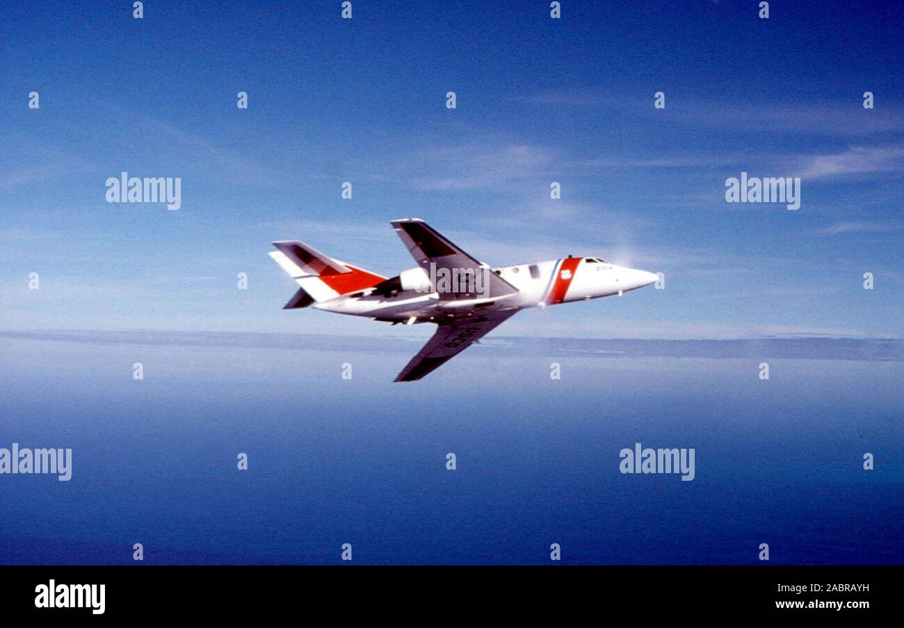 (Nov 1)--The Coast Guard's HU-25 Falcon aircraft Stock Photo - Alamy