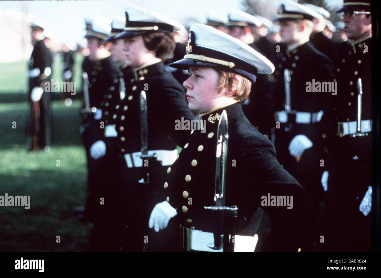 Corp of cadet stand at attention hi-res stock photography and images ...