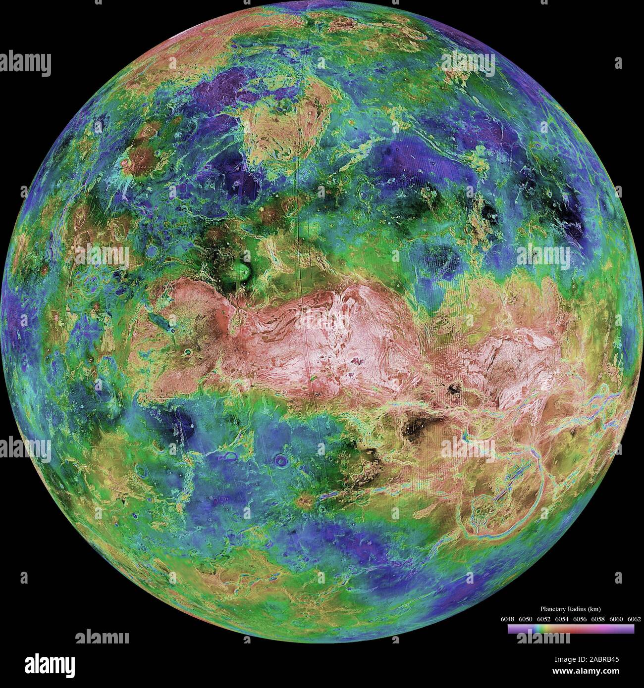 The hemispheric view of Venus, as revealed by more than a decade of ...