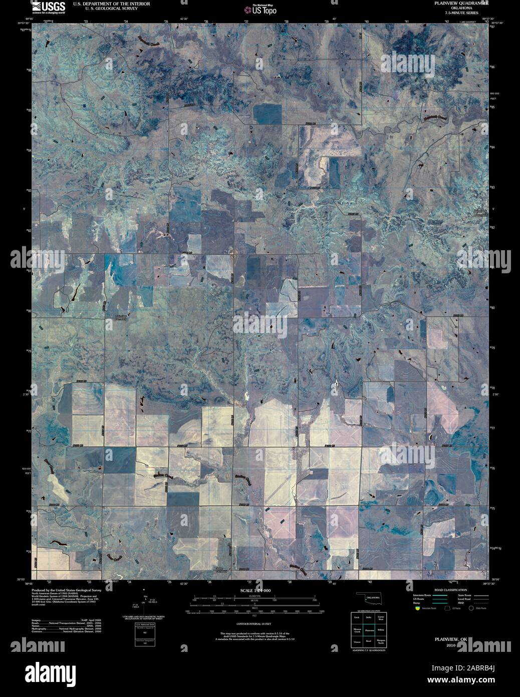 Map of plainview hi-res stock photography and images - Alamy
