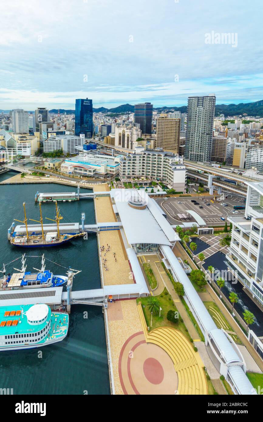 Aerial view of kobe hi-res stock photography and images - Alamy
