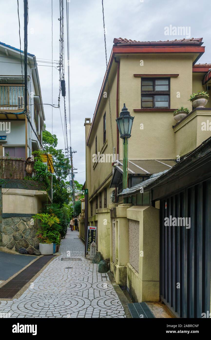 Japanese houses in neighborhood in hi-res stock photography and images ...