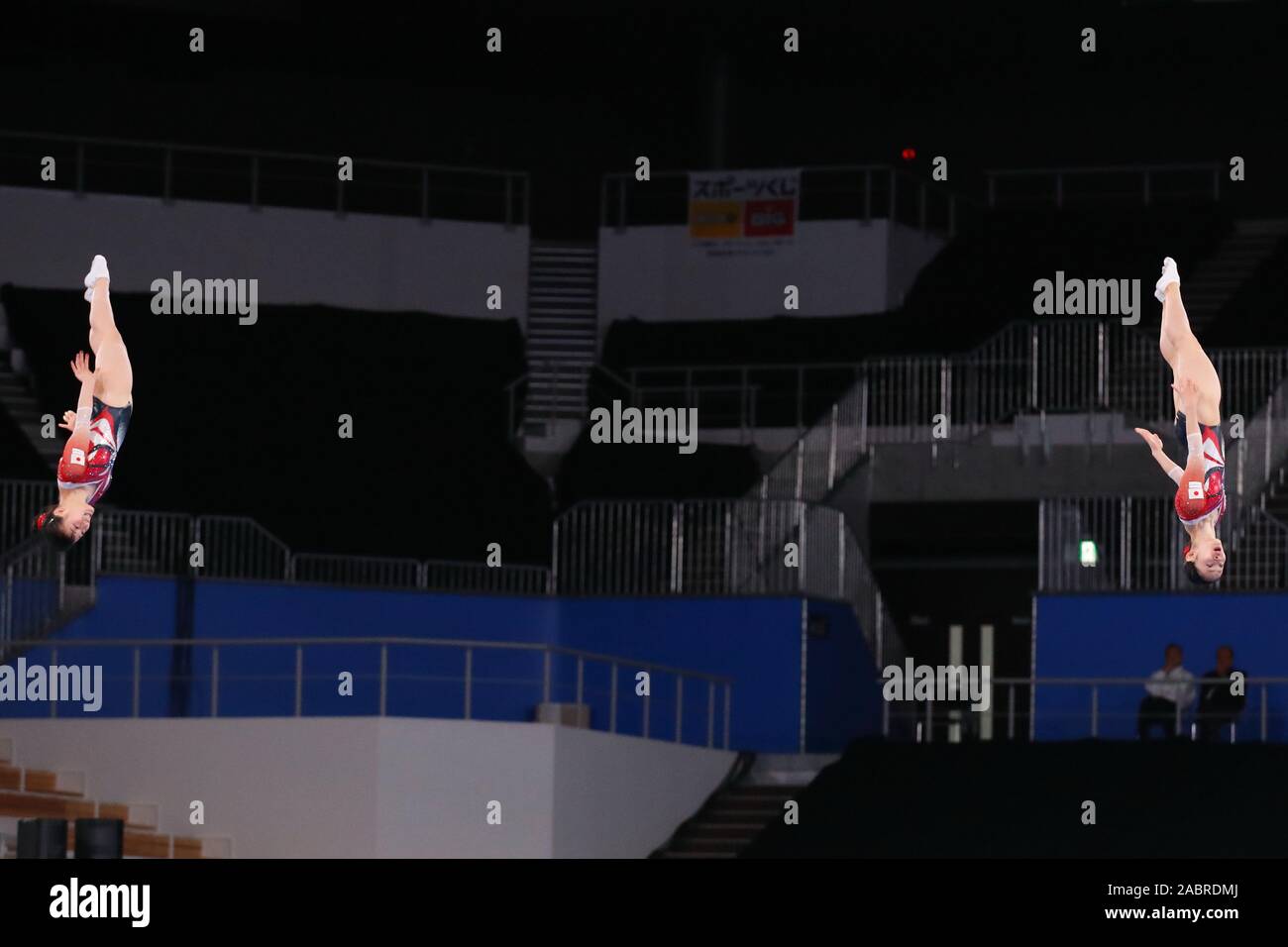 Tokyo, Japan. 29th Nov, 2019. Ayano Kishi & Yumi Takagi (JPN ...