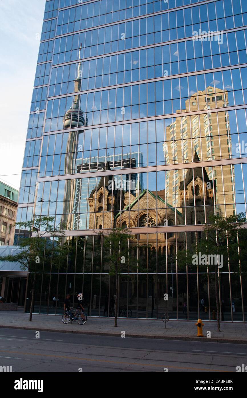 toronto canada downtown cityscape buildings Stock Photo - Alamy