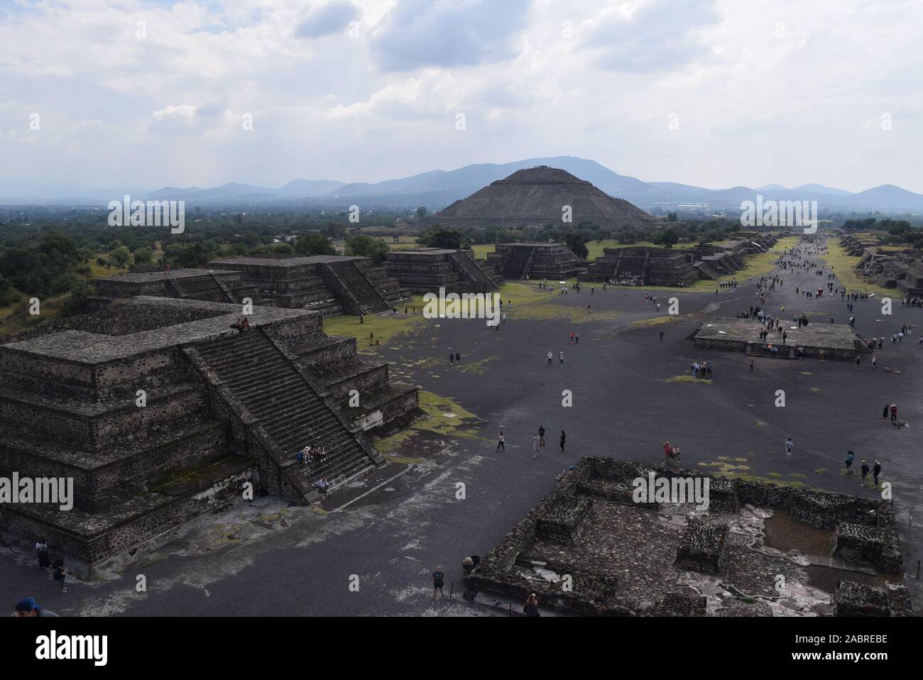 Tenochtitlan Today Aerial