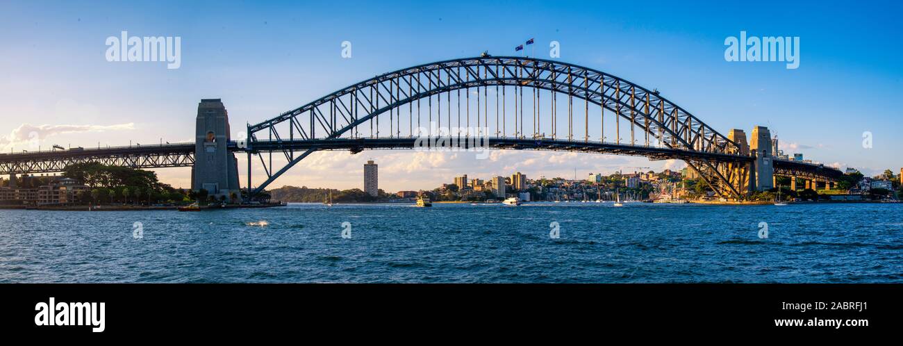 The great view around Harbour Bridge in Sydney Stock Photo - Alamy