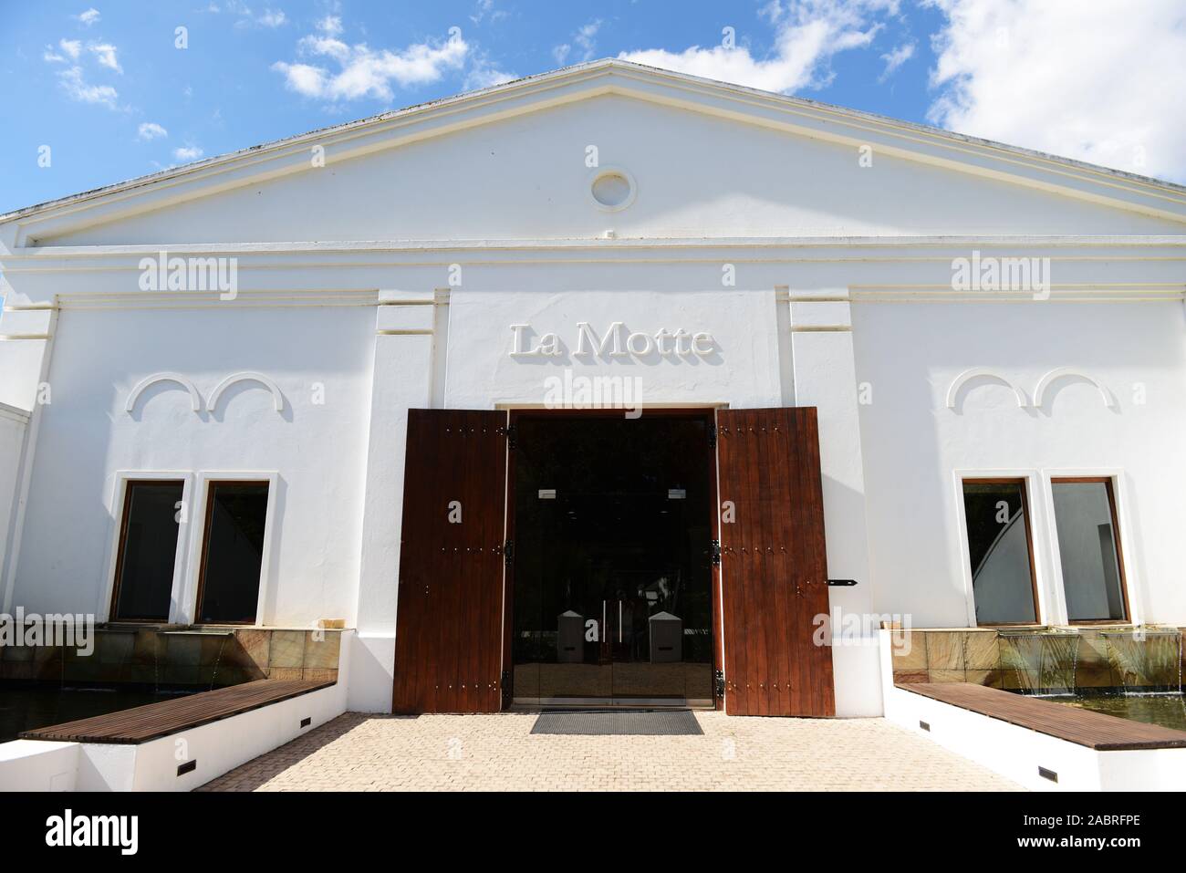 La Motte Wine estate in Franschhoek, South Africa Stock Photo - Alamy