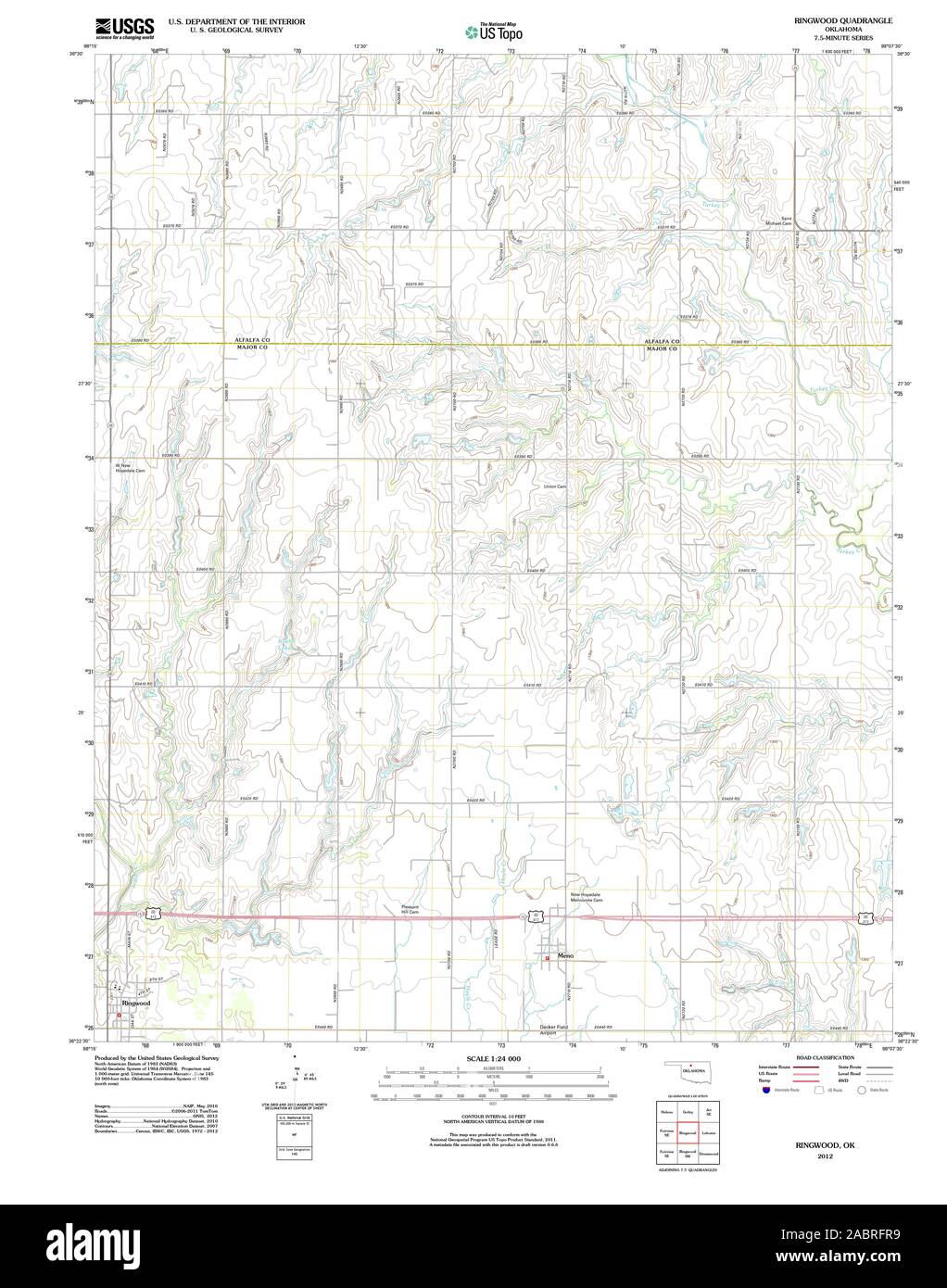 Map of ringwood hi-res stock photography and images - Alamy