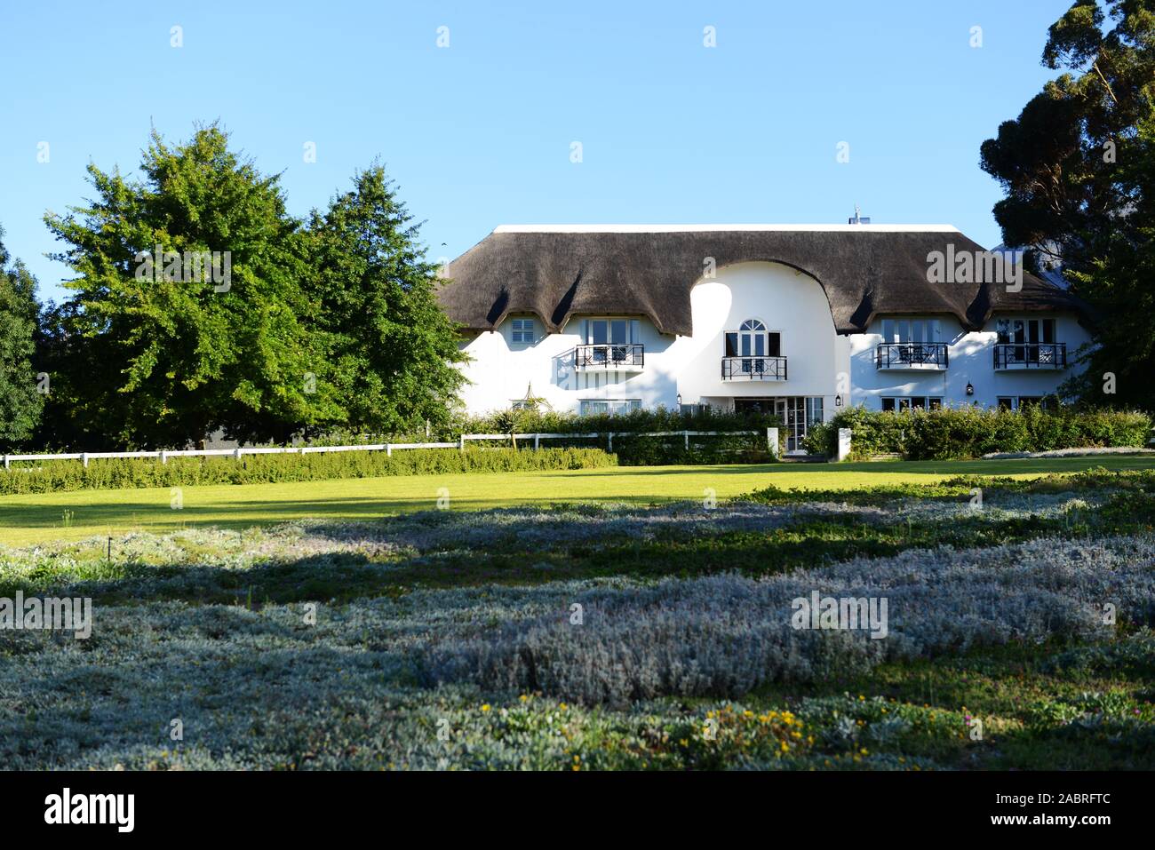 Mont Rochelle hotel in Franschhoek, South Africa Stock Photo - Alamy
