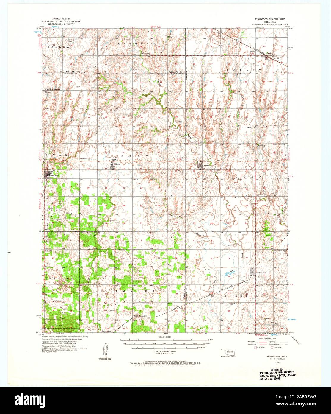 Map of ringwood hi-res stock photography and images - Alamy