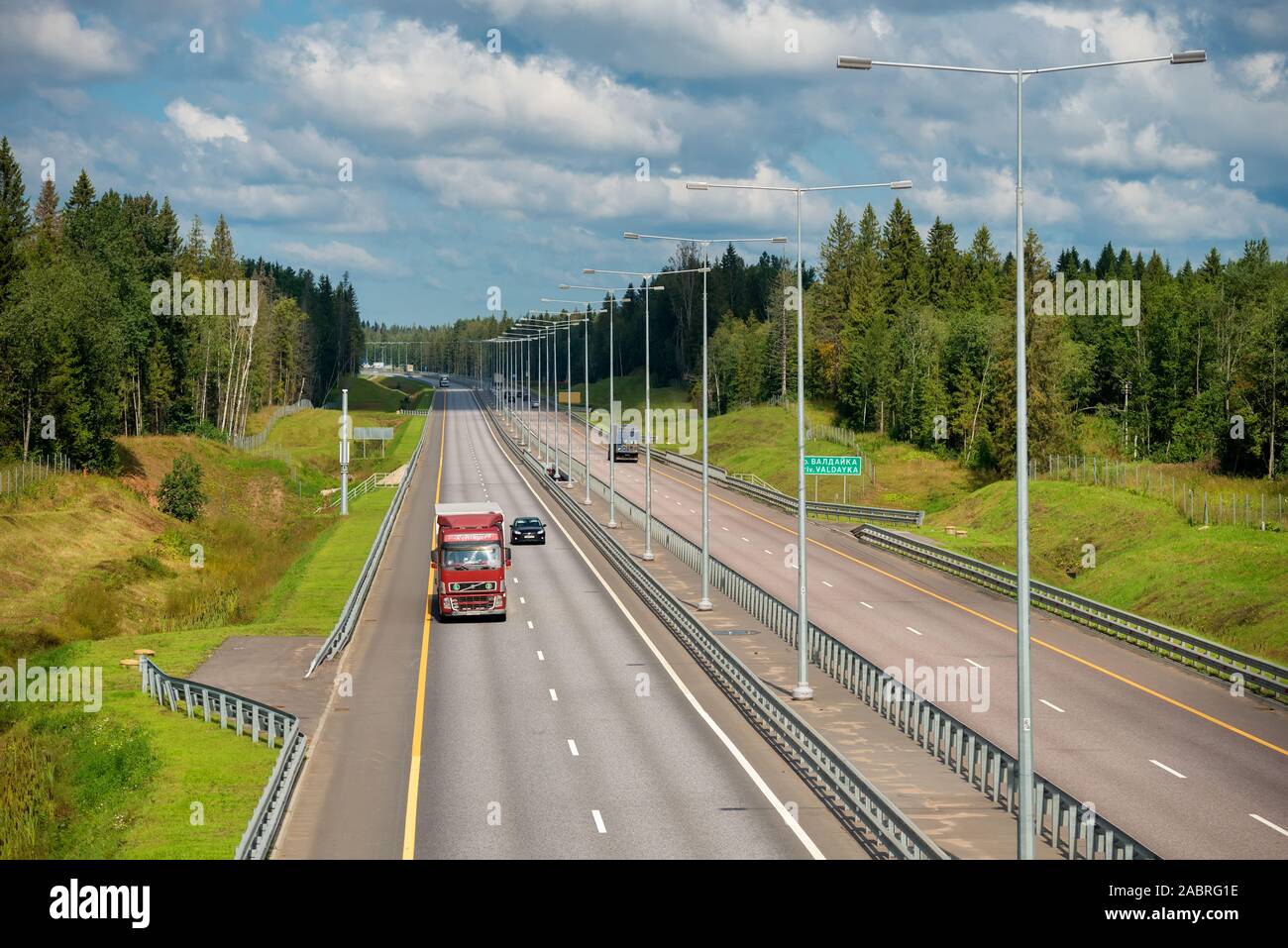 Moscow to st petersburg motorway hi-res stock photography and images ...