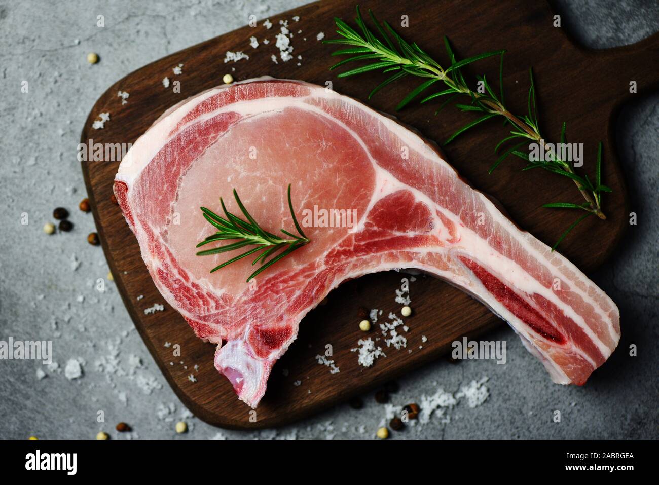 Raw Pork Chops