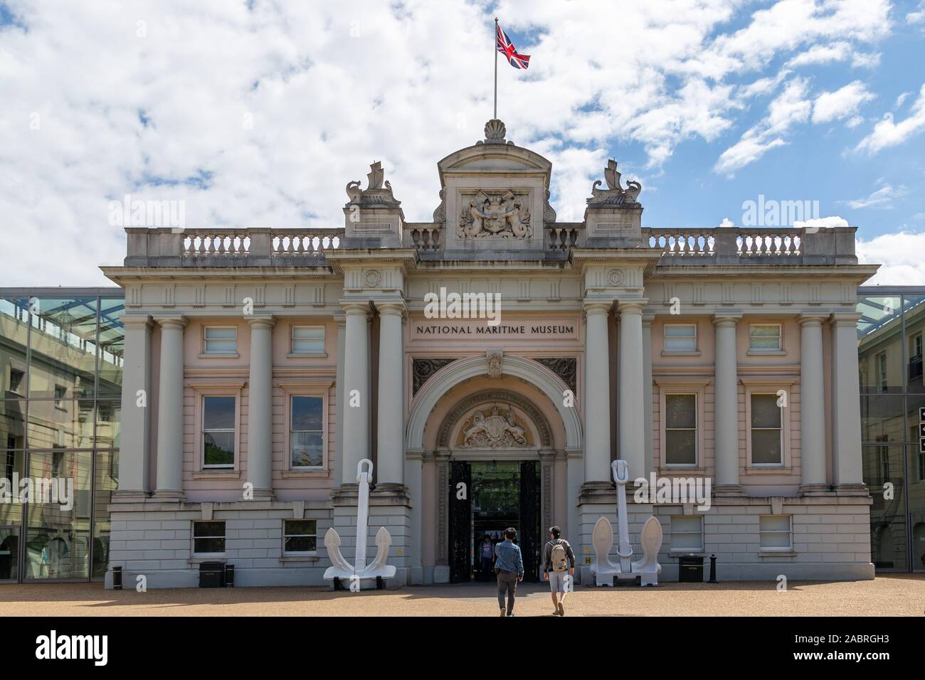 LONDON, ENGLAND - MAY 28, 2019: Historic National Maritime Museum in ...