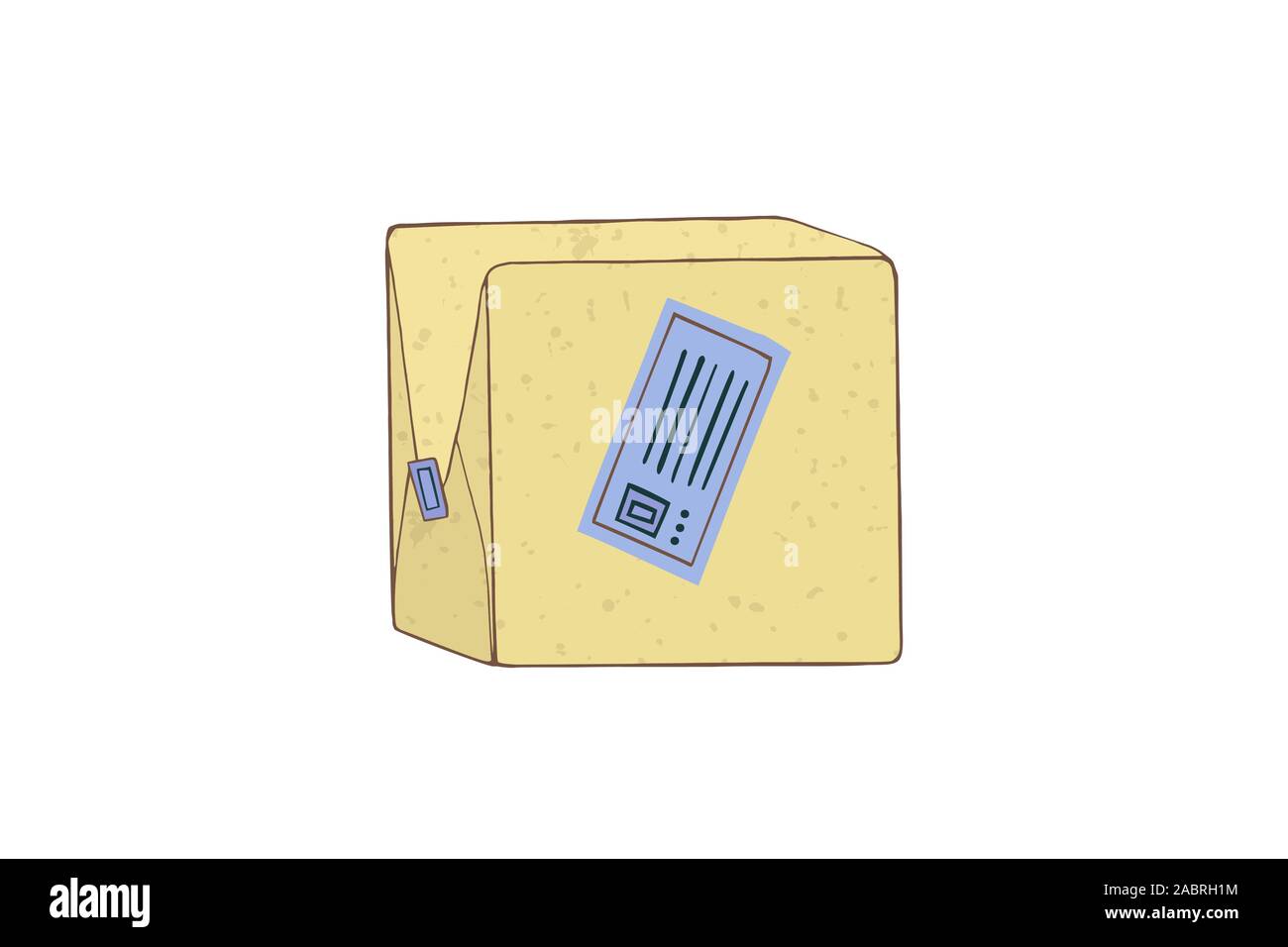 Closed box vector drawing hi-res stock photography and images - Alamy