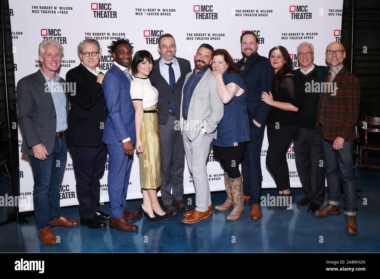 Opening night party for the new play Seared at the MCC Theater Space ...