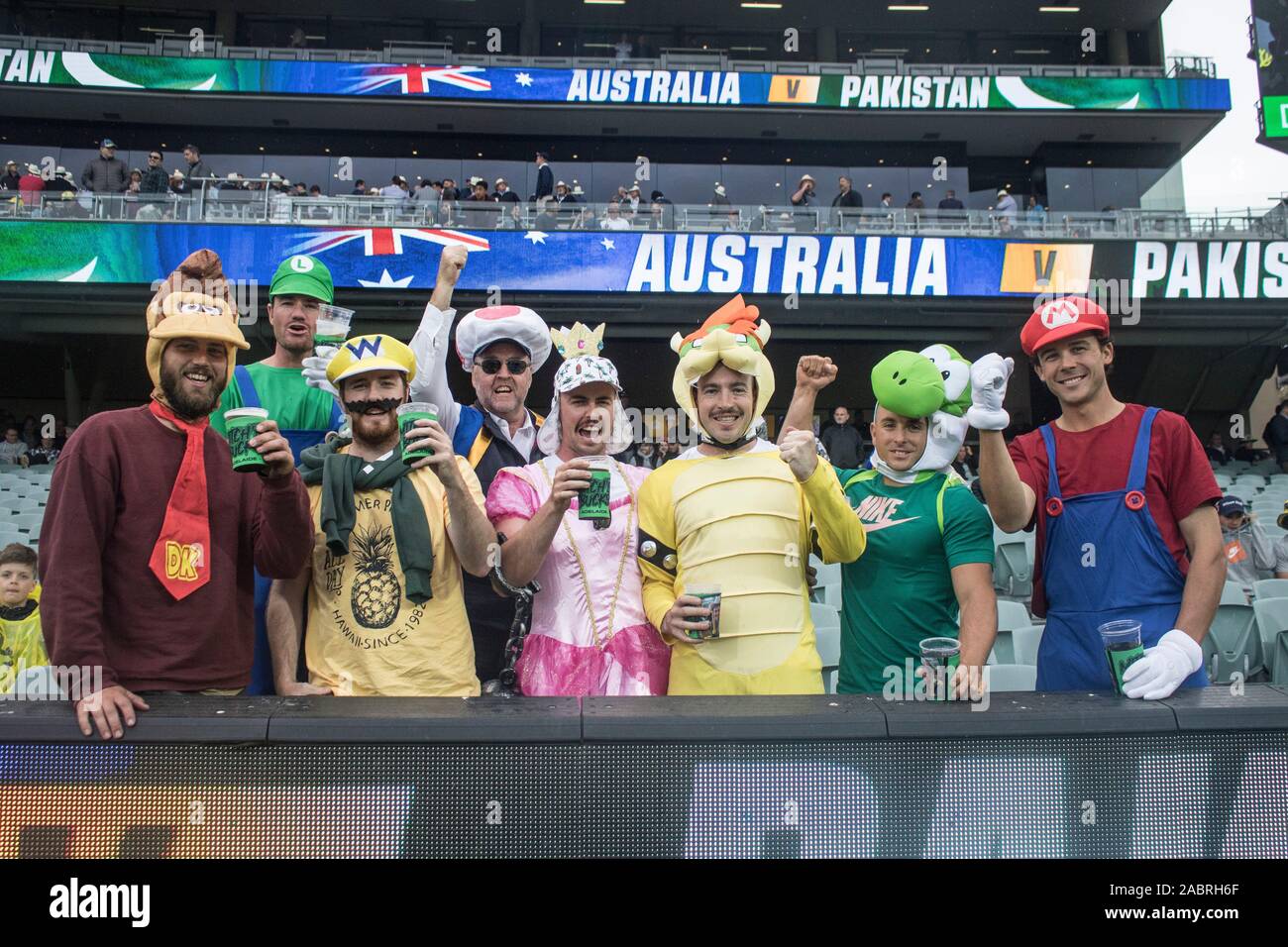 Australian cricket fans hi-res stock photography and images - Alamy
