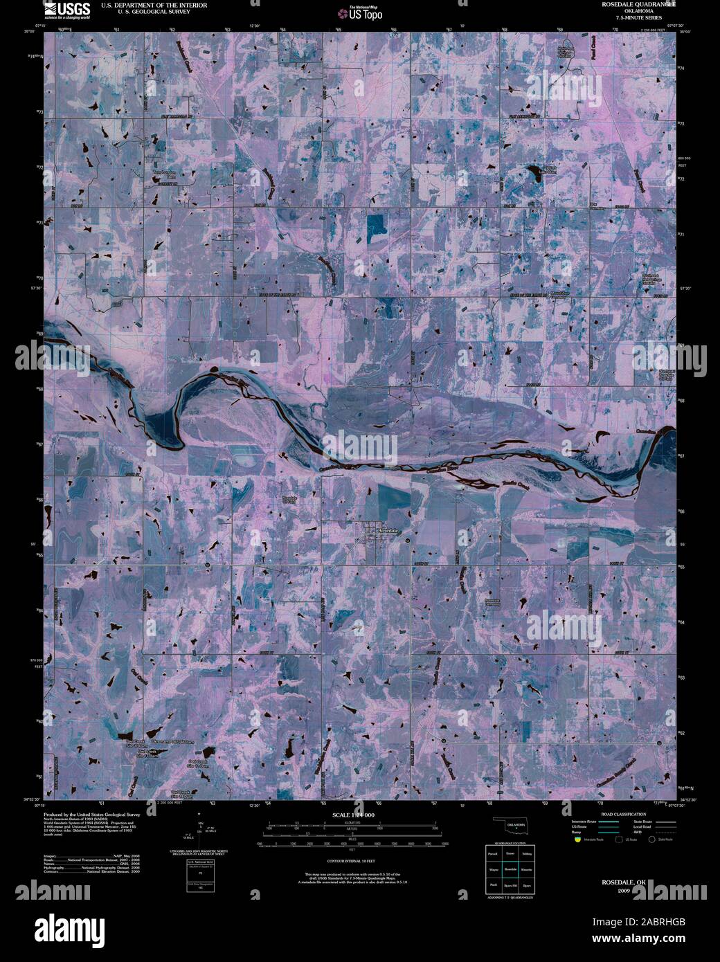 Rosedale map hi-res stock photography and images - Alamy
