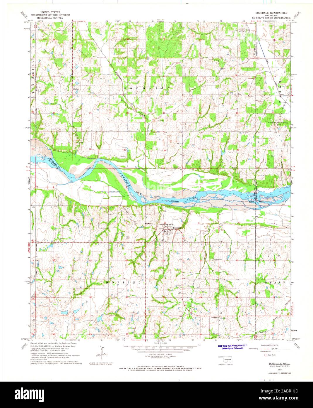 Map of rosedale hi-res stock photography and images - Alamy