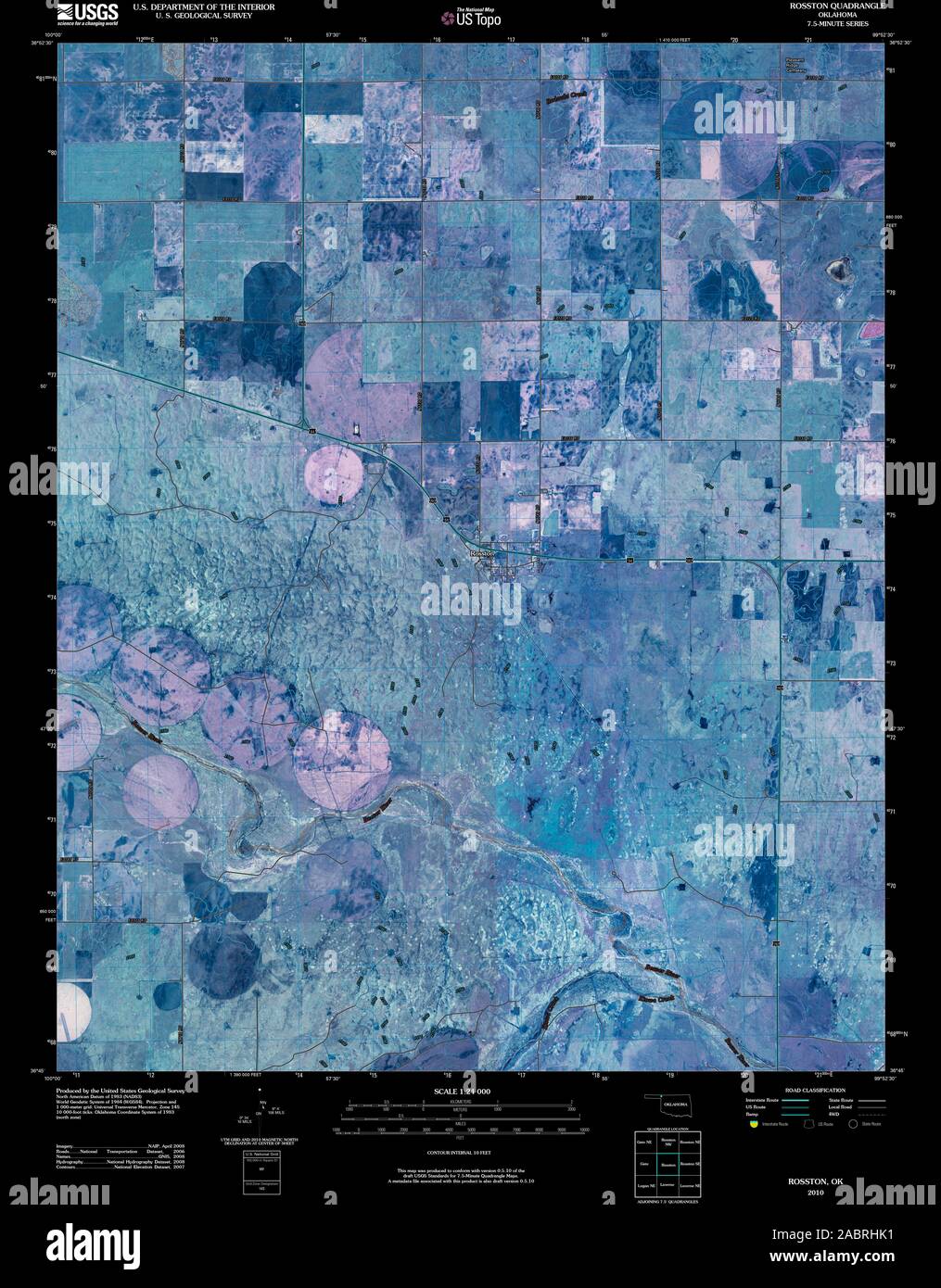 Rosston oklahoma map hi-res stock photography and images - Alamy Rosston oklahoma map hi-res stock photography and images - Alamy