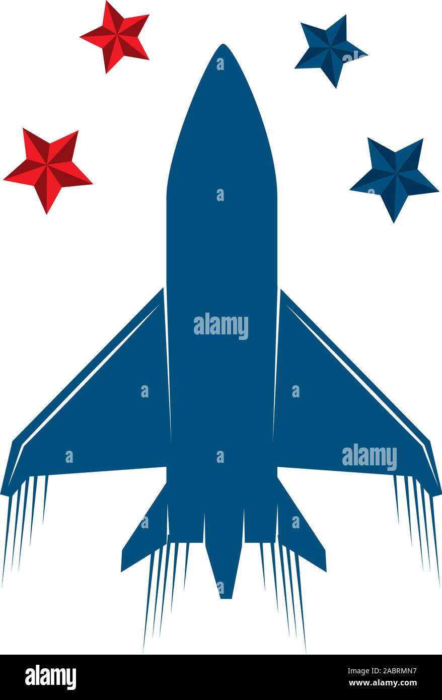 us army plane with stars isolated icon Stock Vector Image & Art - Alamy