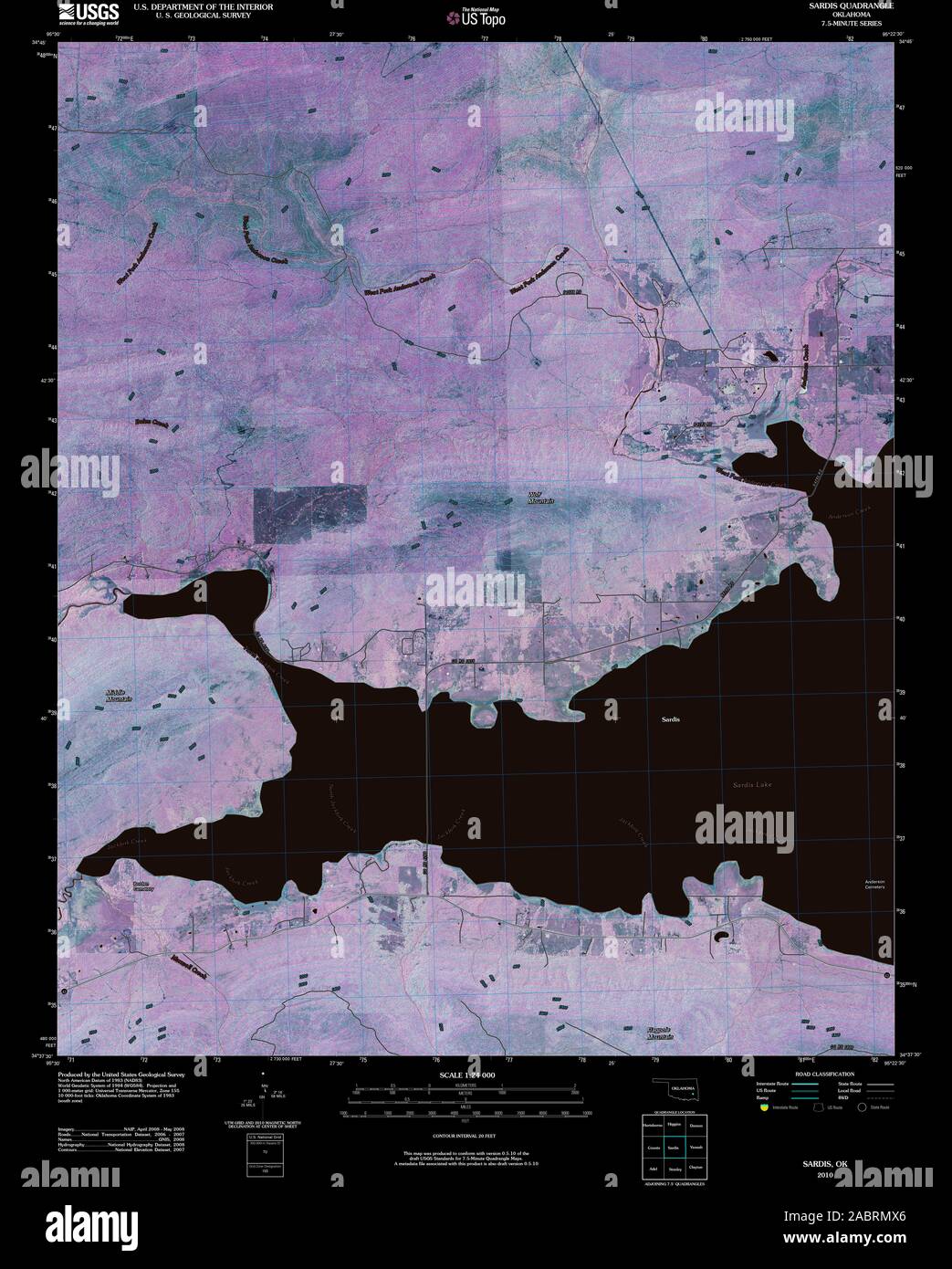 Map of sardis hi-res stock photography and images - Alamy