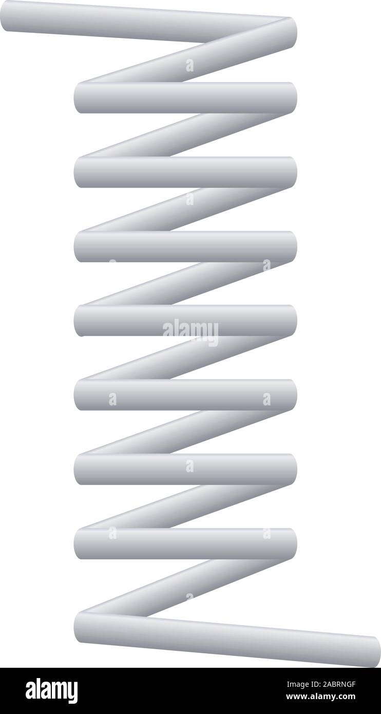 Car spring icon. Cartoon of car spring vector icon for web design ...