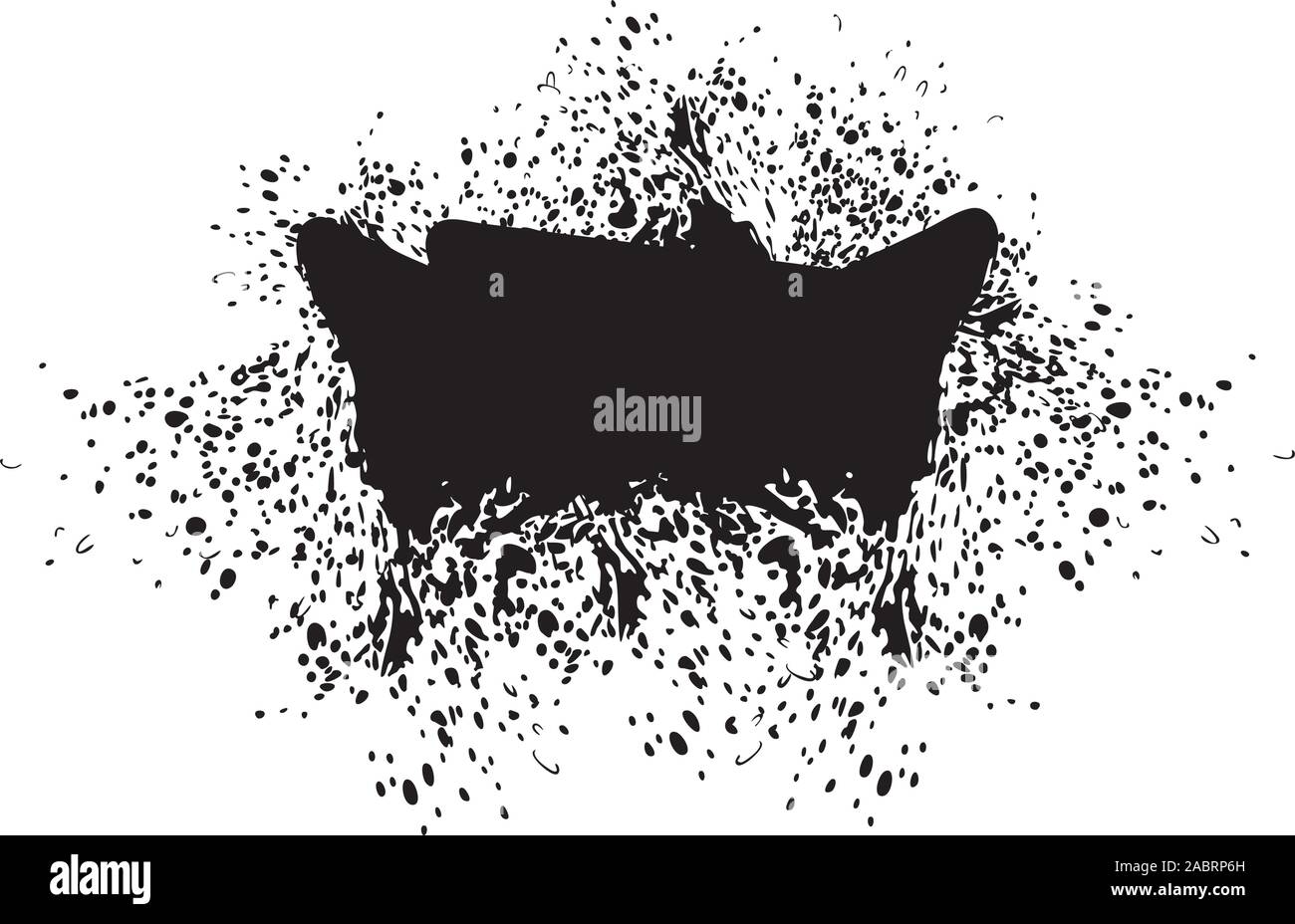 Splatter effects Black and White Stock Photos & Images - Alamy