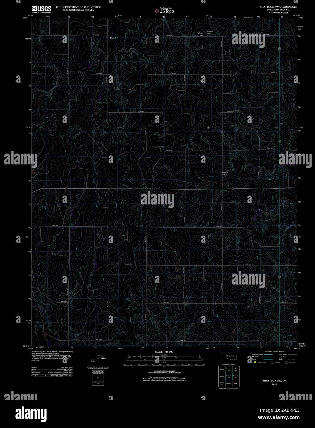 Map of shattuck hi-res stock photography and images - Alamy