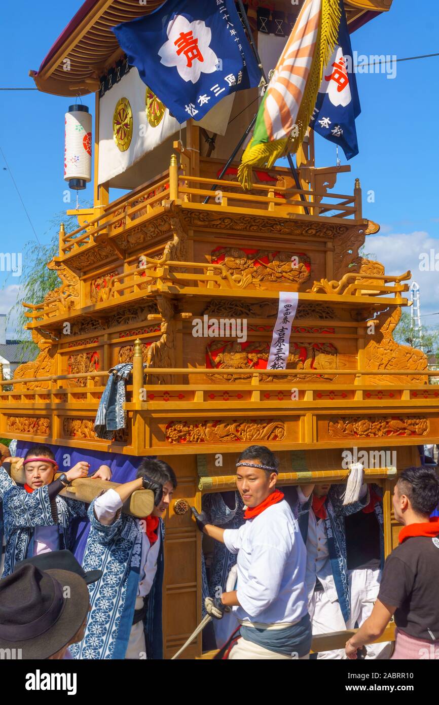 Portable shrines in japan hi-res stock photography and images - Alamy