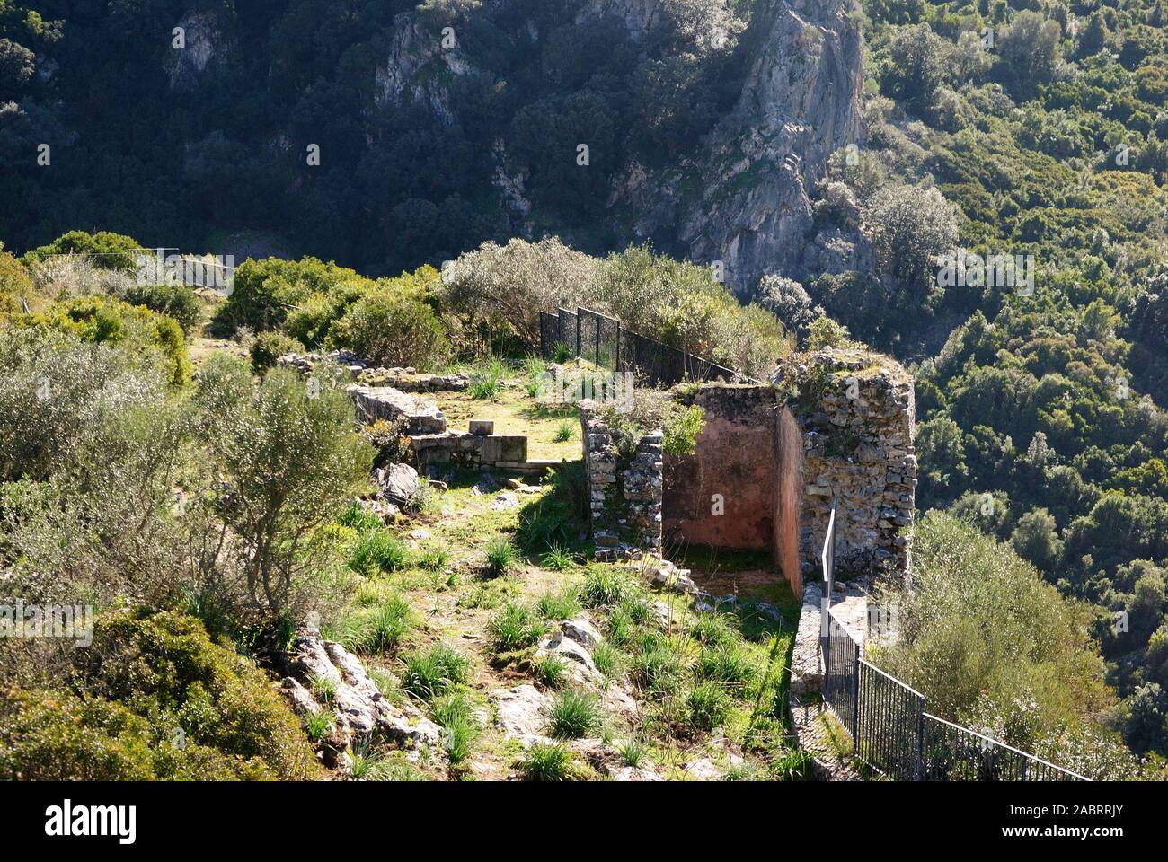 View of Medusa castle Stock Photo - Alamy