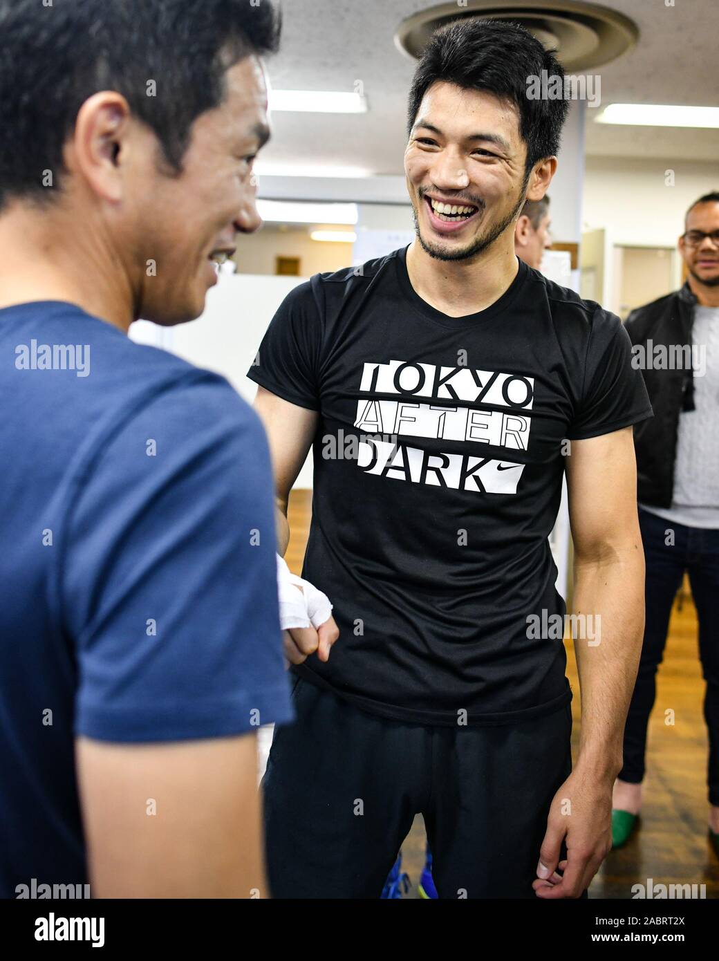 November 28, 2019. 28th Nov, 2019. (R-L) Ryota Murata, Sendai Tanaka ...