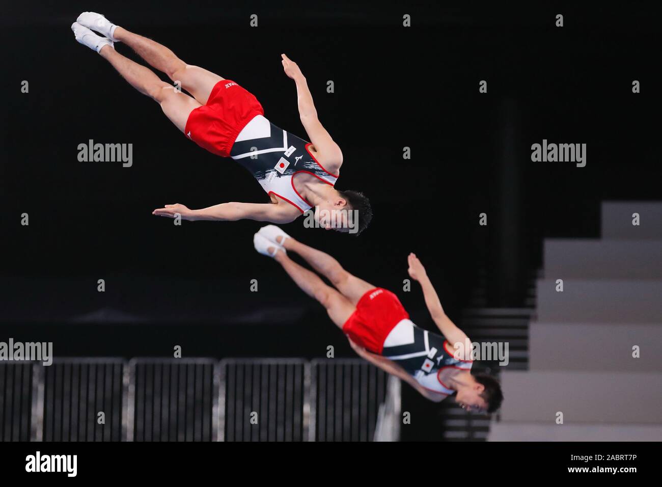 Tokyo, Japan. 29th Nov, 2019. Daiki Kishi & Ryosuke Sakai (JPN ...