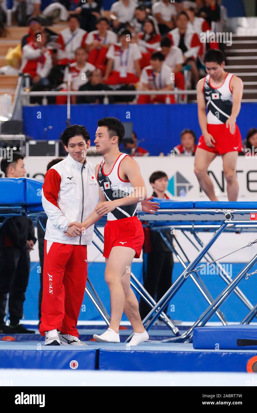 Tokyo, Japan. 29th Nov, 2019. Daiki Kishi & Ryosuke Sakai (JPN ...