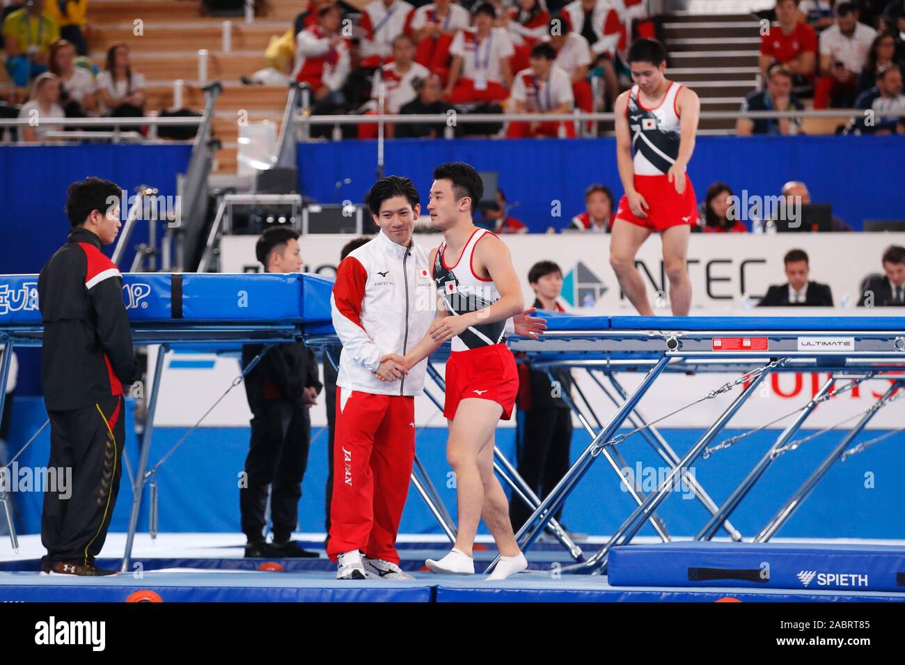 Tokyo, Japan. 29th Nov, 2019. Daiki Kishi & Ryosuke Sakai (JPN ...
