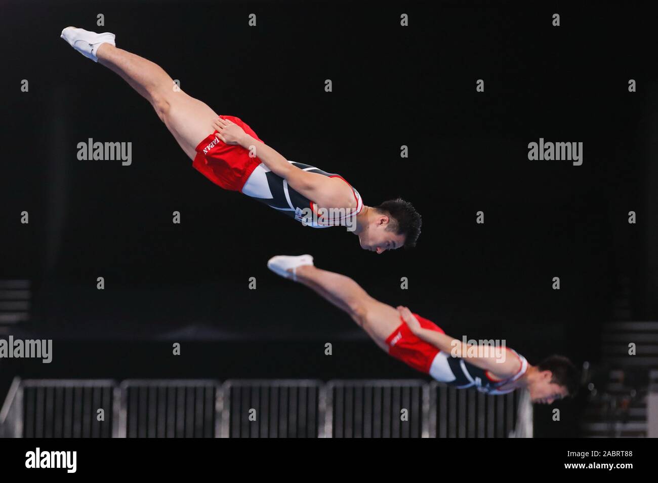 Tokyo, Japan. 29th Nov, 2019. Daiki Kishi & Ryosuke Sakai (JPN ...