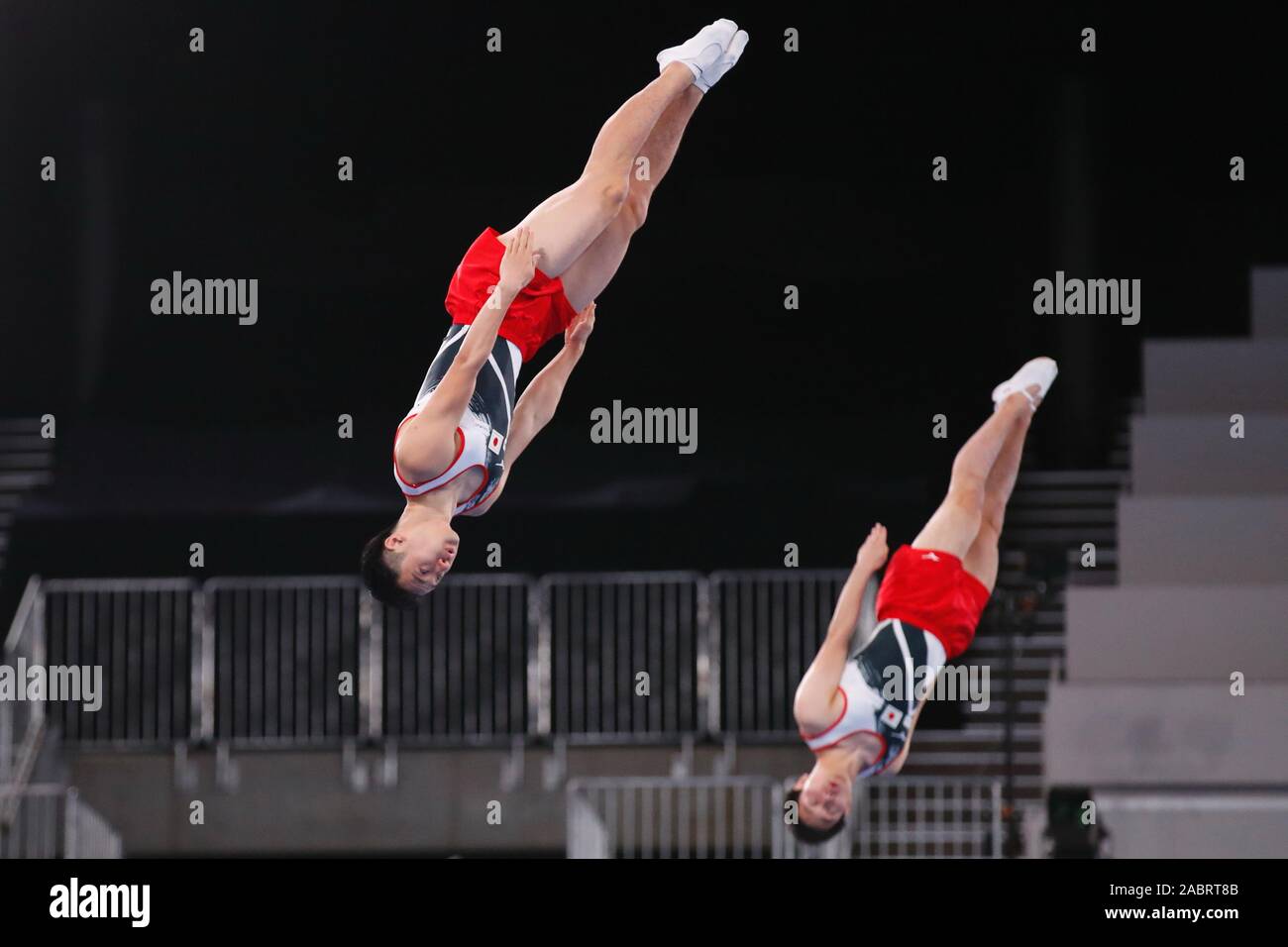 Tokyo, Japan. 29th Nov, 2019. Daiki Kishi & Ryosuke Sakai (JPN ...