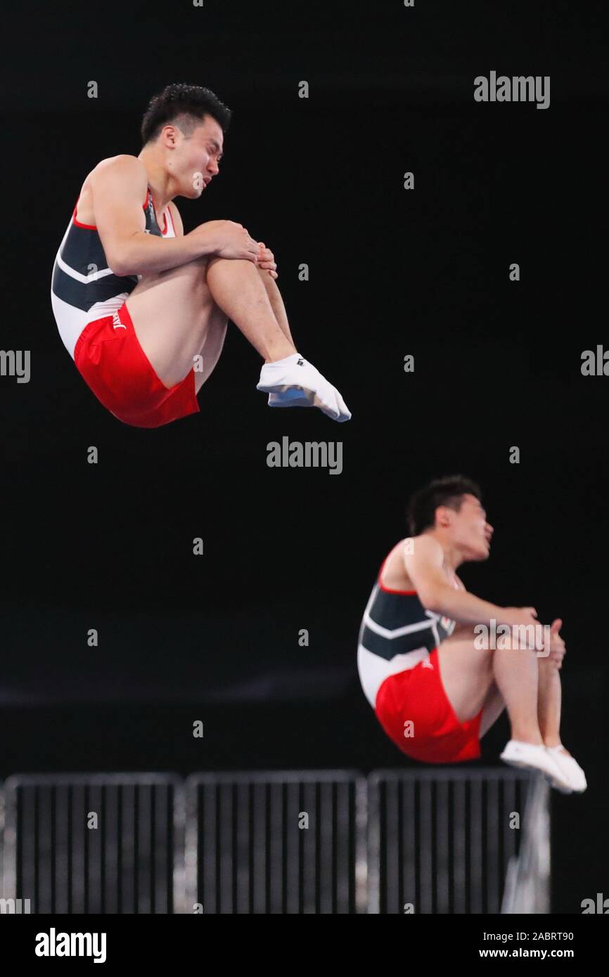 Tokyo, Japan. 29th Nov, 2019. Daiki Kishi & Ryosuke Sakai (JPN ...