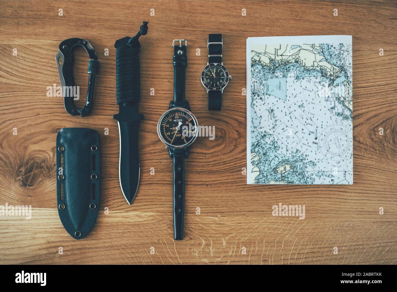 Nautical chart background hi-res stock photography and images - Alamy