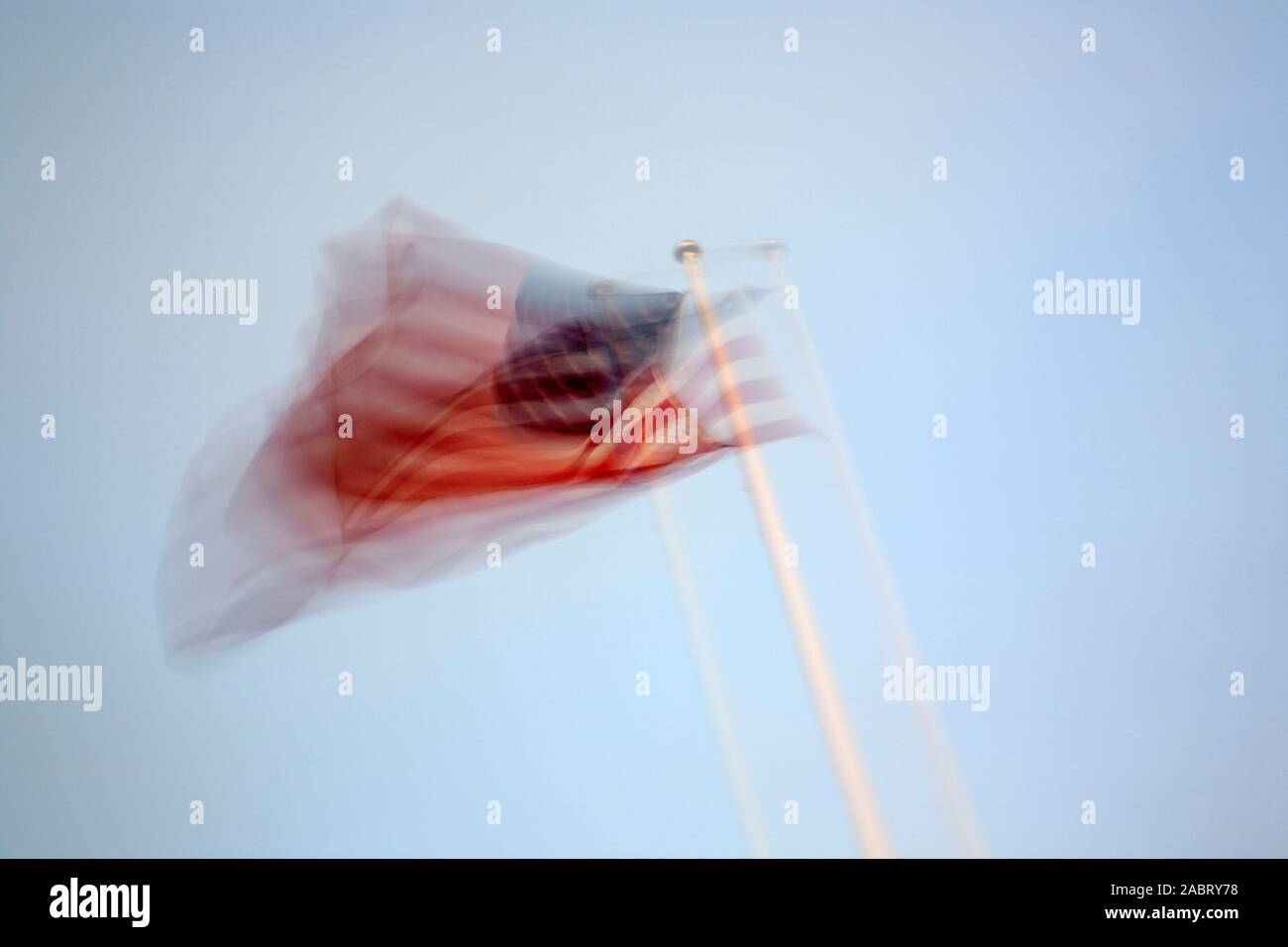 Blurred USA Flag Stock Photo - Alamy