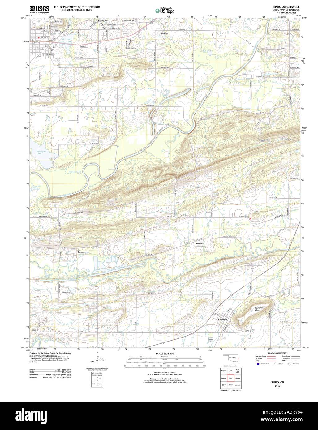 Spiro oklahoma hi-res stock photography and images - Alamy