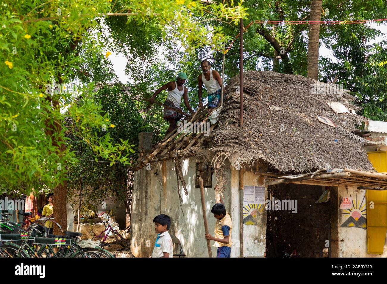 Change hut hi-res stock photography and images - Alamy