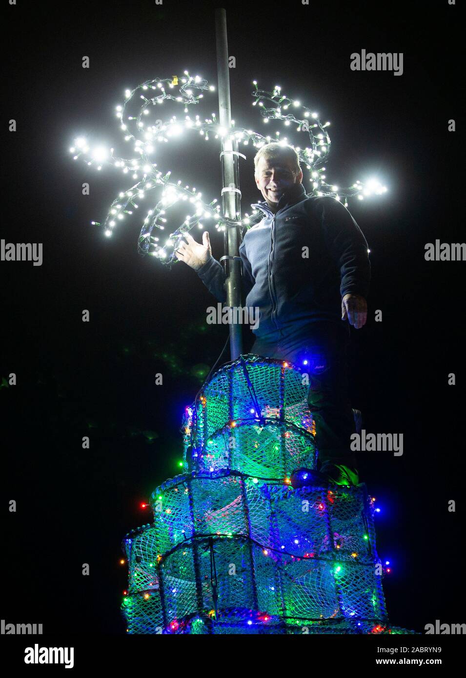 Christmas creel tree hi-res stock photography and images - Alamy