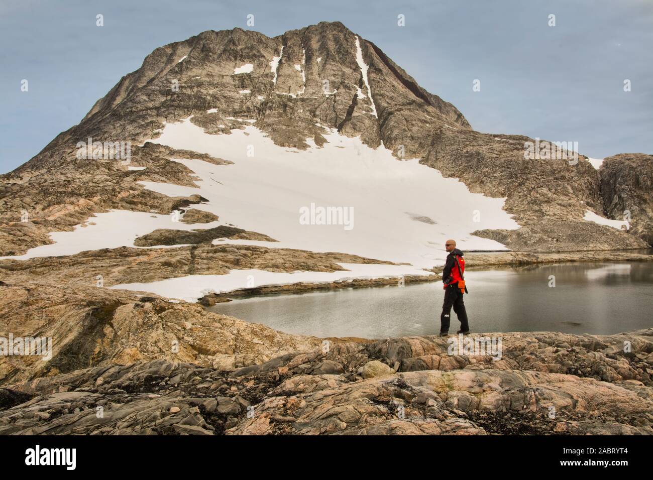 Europe, Greenland, South East Coast, Umivik, coastal scenery Stock ...